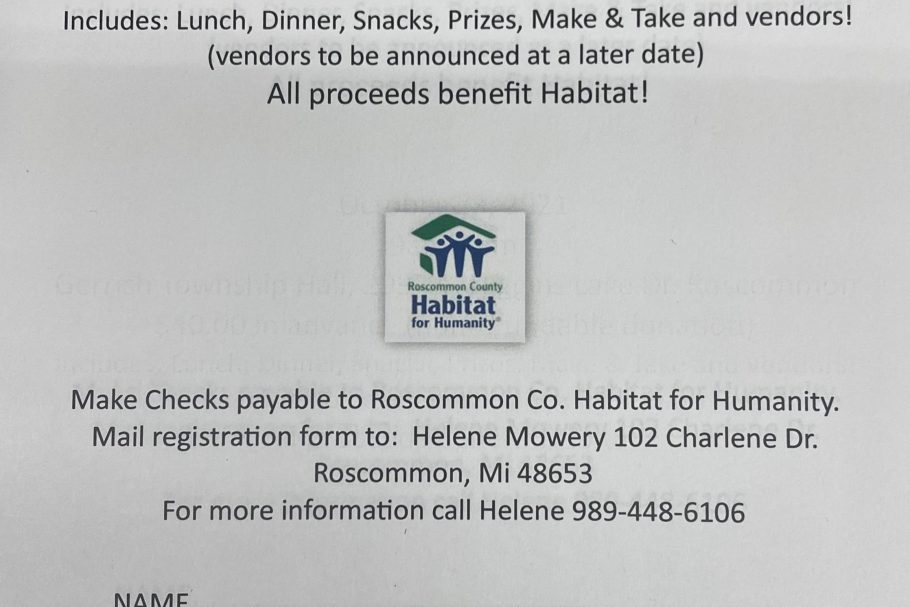 Deer Widow’s Crop Scrapbooking/Craft Day – Roscommon County Habitat for ...